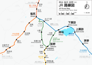JR中央本線の駅名一覧｜読み方つき｜東京駅～名古屋駅｜104駅 ｜ 教えたがりダッシュ！